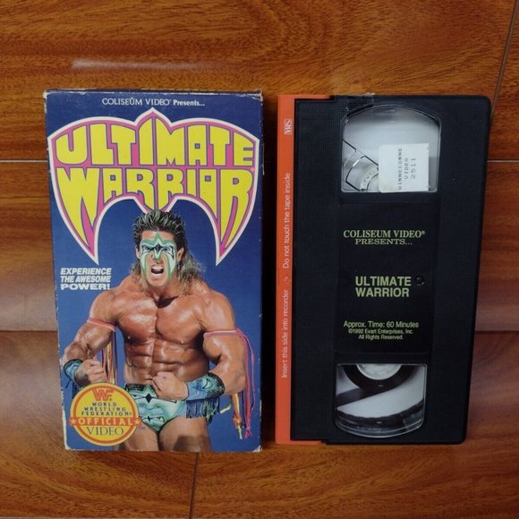 WWE | Media | Wwf Wwe Ultimate Warrior Coliseum Video 992 6min Vhs ...